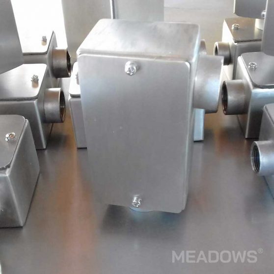 CONDULETE EM AÇO INOX — Meadows