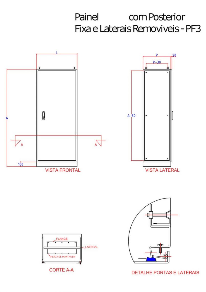 PAINEL MODULAR PARA MONTAGENS ELÉTRICAS EM INOX – Meadows